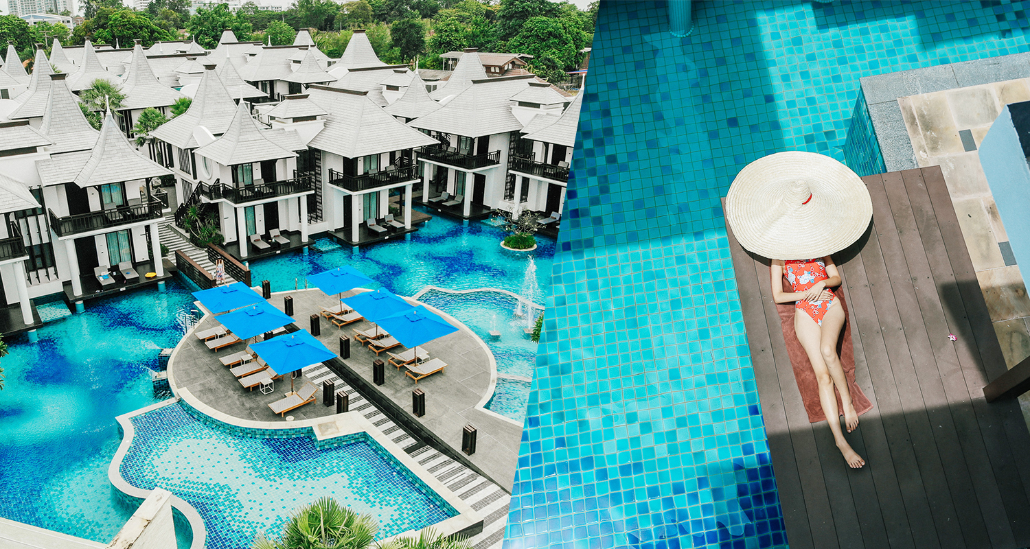 Z Through by The zign Hotel ที่พักพัทยาสไตล์มัลดีฟส์ วิลล่าหรูสระน้ำข้างหน้า กับ Thai Set Menu ...