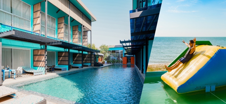 (Peak Season) Beach Walk Boutique Resort นอนชิลติดหาดส่วนตัว ฟรี อาหาร ...